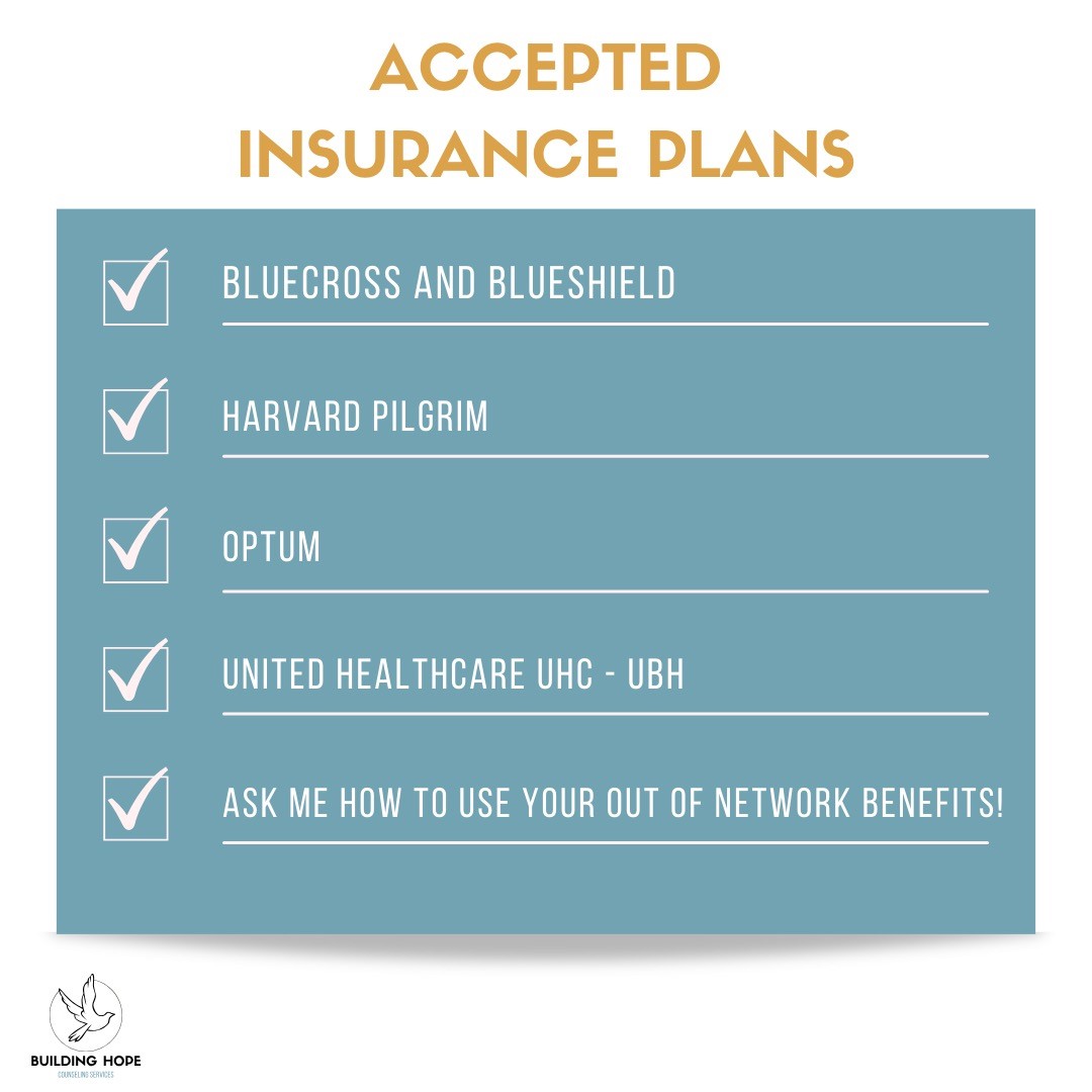 INSURANCE – Building Hope Counseling Services